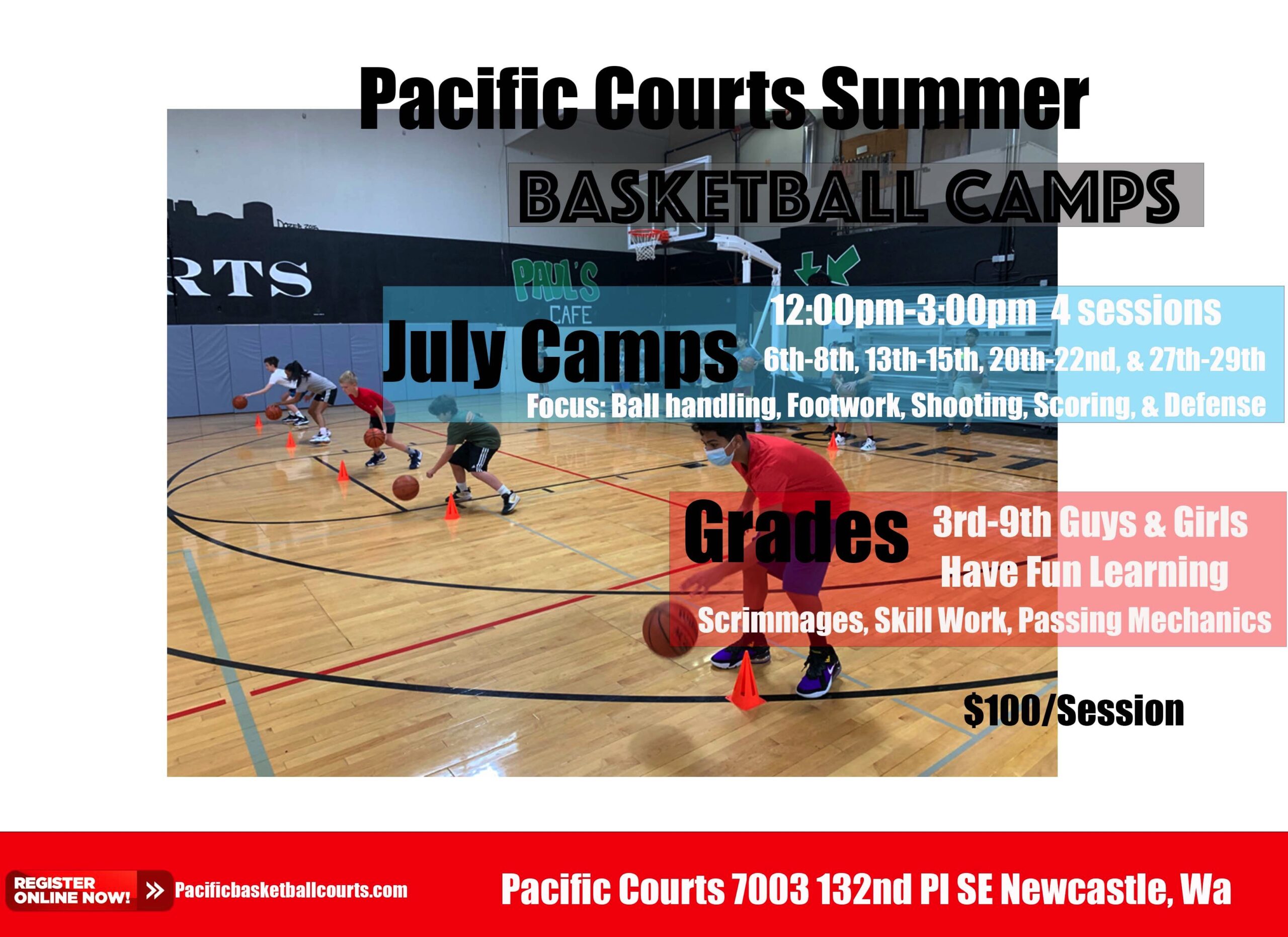 Pacific Courts - Camps and Clinics